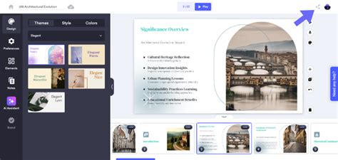 Downloadingexporting A Presentationdeck On V2 Editor Decktopus