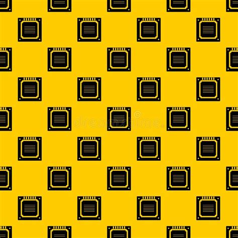 Modern Multicore Cpu Stock Vector Illustration Of Macro 19083943