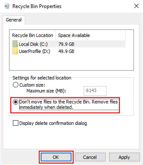 How To Skip Recycle Bin When Deleting Files In Windows 10