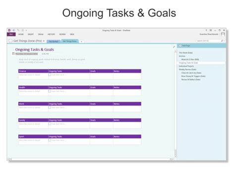 Onenote Templates Discover What Is Possible With Onenote