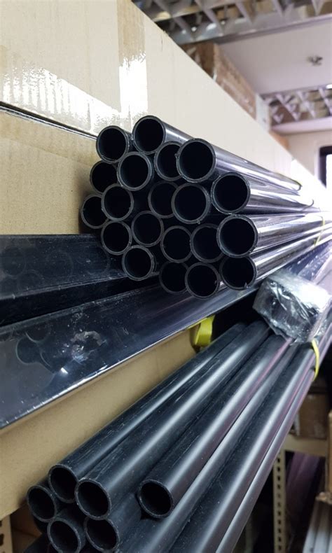 Black Pvc Conduit Pipe For Wiring Truncking For Electrical Work