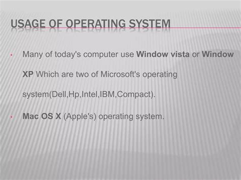 Computer Operating system | PPT