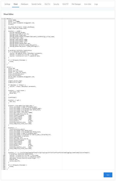 Cloudpanel Free Web Based Hosting Panel For Servers