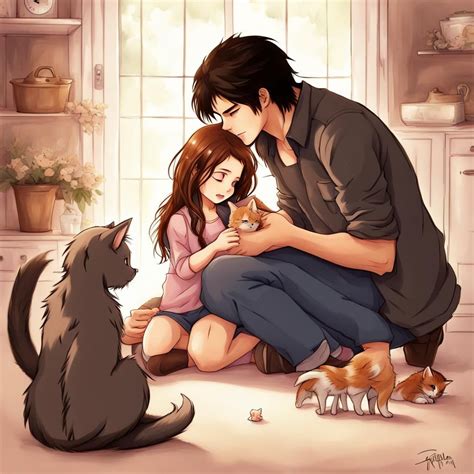 Desenho De Jacob E Renesmee