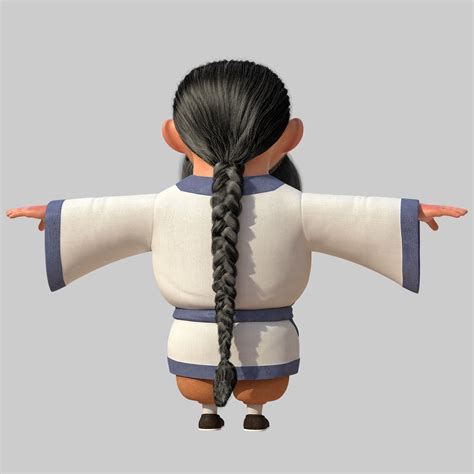 만화 노인 Vray 3d 모델 15 Ma Unknown Free3d