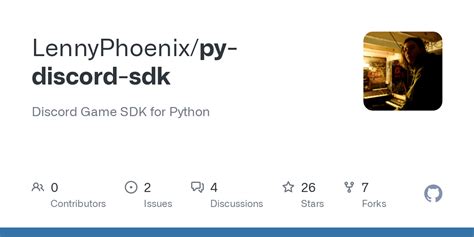 Github Lennyphoenix Py Discord Sdk Discord Game Sdk For Python