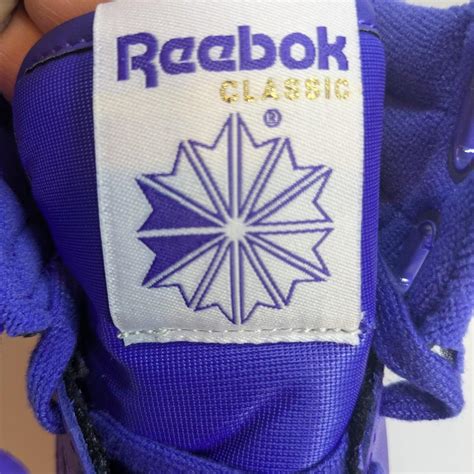 Size 7 Woman Classic Reebok Freestyle Hi Purple Depop