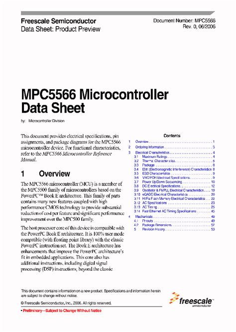 mpc5566 488193 pdf datasheet download ic on line