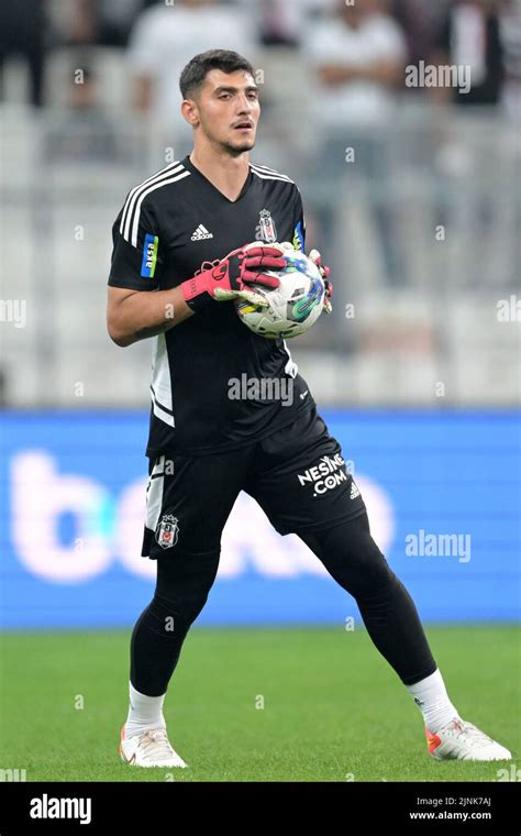 Istanbul Besiktas Jk Goalkeeper Emre Bilgin During The Turkish Super Lig Match Between