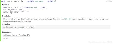 c 性能优化系列——矩阵转置 五 intrinsic函数详解 intrinsic c csdn博客