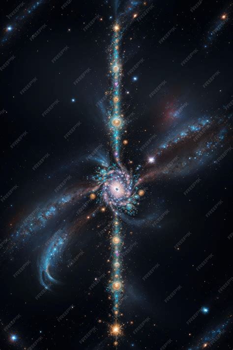 Premium Ai Image Strange Spatial Phenomenon