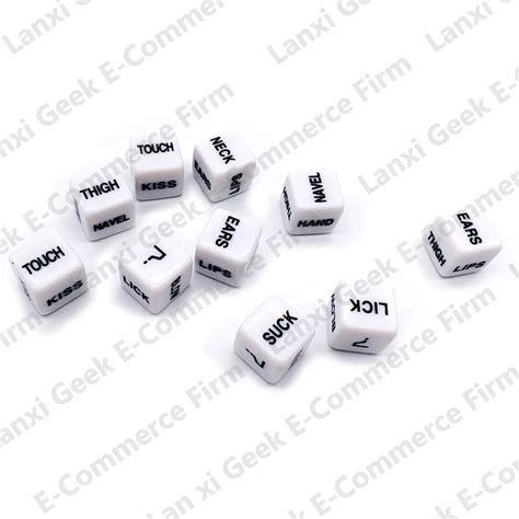 Word Sex Dice Erotic Love Sexy Fun Flirting Toys For Couples Adult Games Sex Products Sex