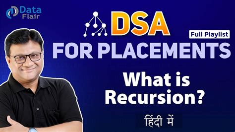 What Is Recursion Recursion Introduction Data Structures Using C In Hindi Youtube