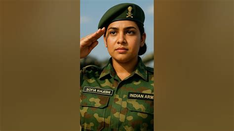 Indian Army Fighter Jet Sofia Kureshi Trending Viralvideo Army