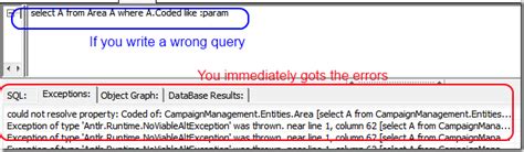 nhibernate query analyzer codewrecks
