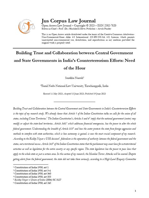 Article Pdf Constitution Government