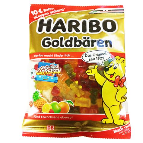 Haribo Gold Bears Gummies Classic 175g Made In Germany The