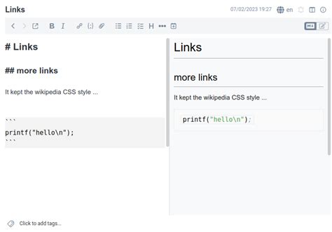 Importing A Wikipedia Page Break The The Css Style Rendering Support Joplin Forum