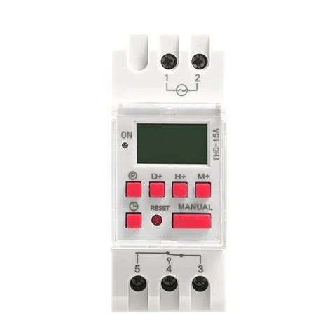 15 Amp Digital Timer Switch 12 24 110 220 Volt