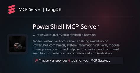 Powershell Mcp Server Langdb