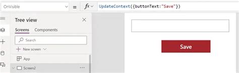 PowerApps Button Click Events Code SharePoint