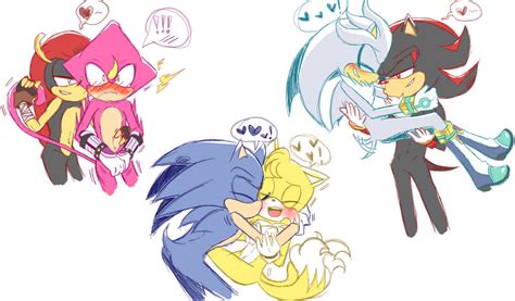 Cute Boyfriends Espio Tails Silver By Kirsa W On Deviantart