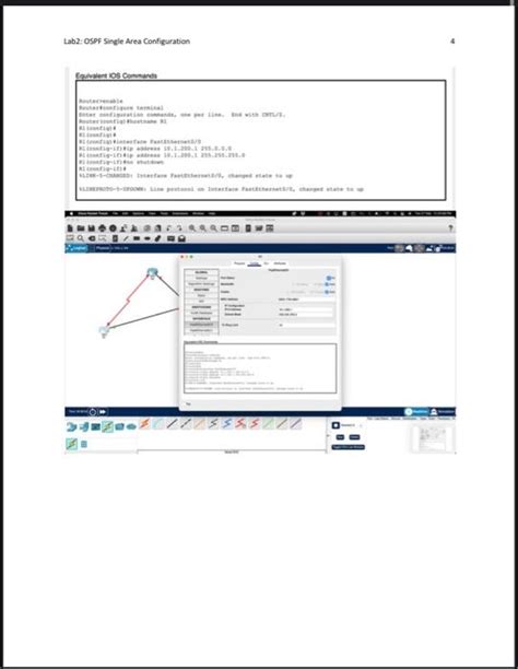Solved Lab2 O5pf Single Area Configuration 1 Selecting