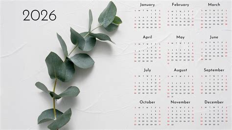 2026 Calendar Wallpapers Wallpaper Cave