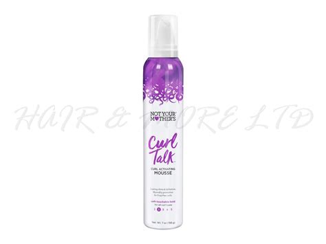 Not Your Mothers Curl Talk Curl Activating Mousse 198g Hair And More Ltd