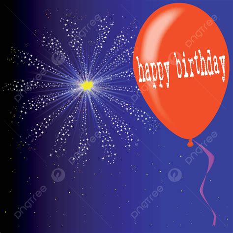 Selamat Ulang Tahun Tag Kembang Api Ulang Tahun Vektor Kembang Api Menandai Hari Ulang Tahun