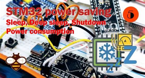Stm32 Power Saving Sleep Deep Sleep Shutdown And Power Consumption