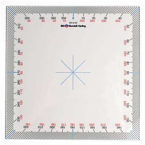 190mm Square Protractor