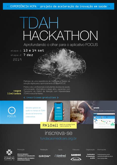 tdah hackathon aprofundando o olhar para o aplicativo focus focus tdah