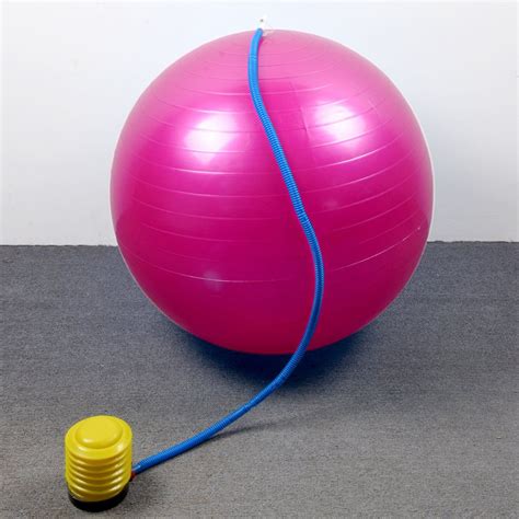 Yoga Ball Fitness Inflatable Anti Burst Training Colorful Pvc Exercise