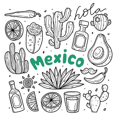 Mexico Things To Draw