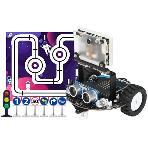 قیمت و خرید ربات برنامه گرافیکی Microbit Makecode Stem Education ربات تشخیص بصری مناسب برای
