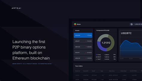 Rethinking Binary On Blockchain UX UI Web On Behance