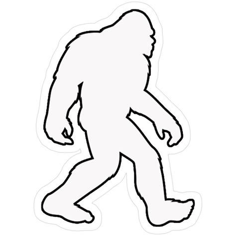 Printable Bigfoot Template Free Pdf Download