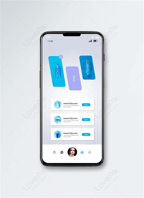 Simple Mobile App Ui Design Template Image Picture Free Download