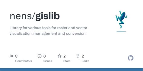 GitHub Nens Gislib Library For Various Tools For Raster And Vector Visualization Management