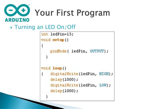 PPT Arduino Tutorial PowerPoint Presentation Free Download ID 2489501