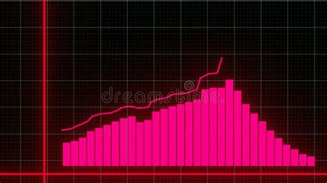 Stock Market Animated Graphic Stock Price Chart Stock Footage Video
