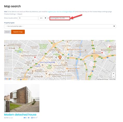 how to filter results by distance using toolset and floox theme toolset