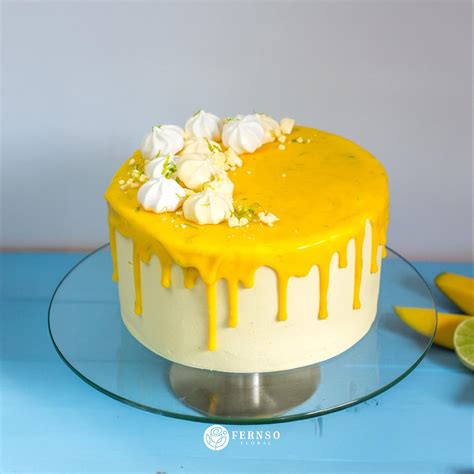Mango Cake Fernso Floral