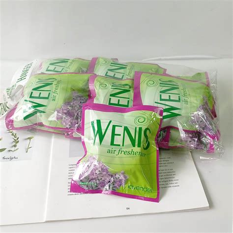 Pengharum Ruangan Wenis Isi 12 Pcs Pewangi Gantung Mobil Wenis Lazada