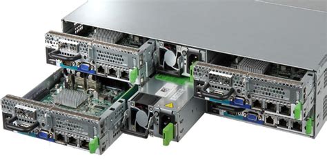 Fujitsu Primergy Cx400 S1 Multi Node Server Enclosure Blade Chassis
