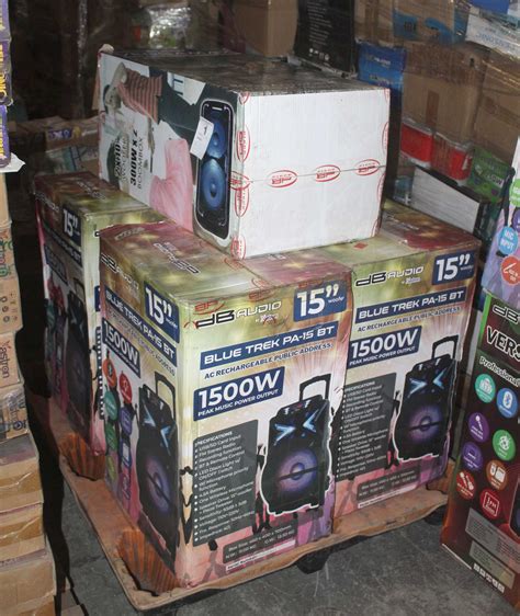 5pcs Assorted Db Audio Speaker 1 Pallet 5pcs Assorted Db Audio Speaker 1 Pallet Hmr Shop N Bid