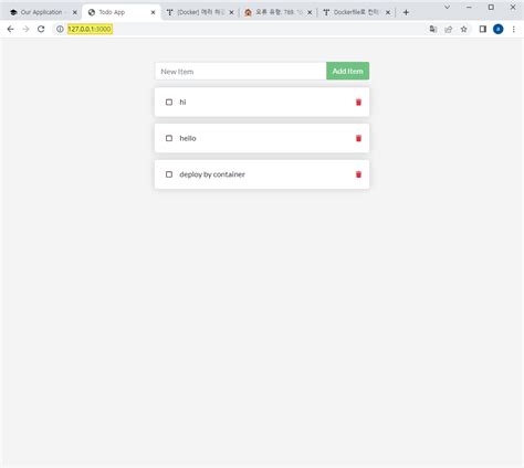 Docker Container And Deployment