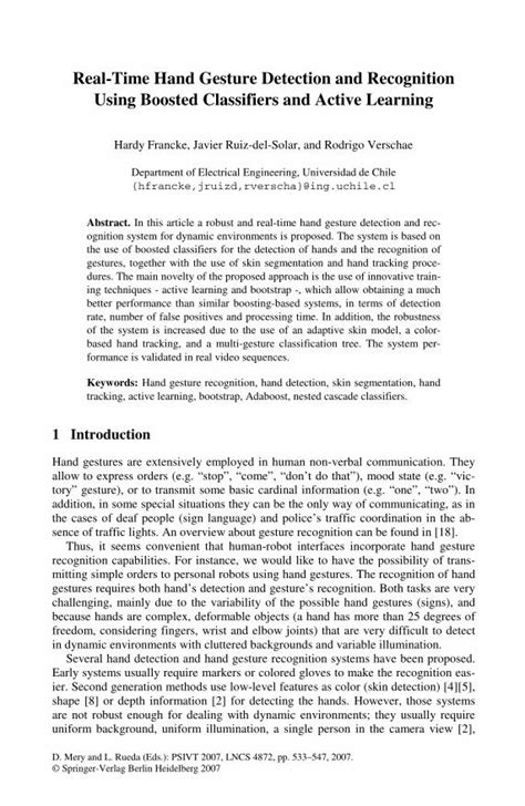 pdf real time hand gesture detection and recognition … real time