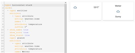Glance Card Attributes Instead Of Entity Value Frontend Home